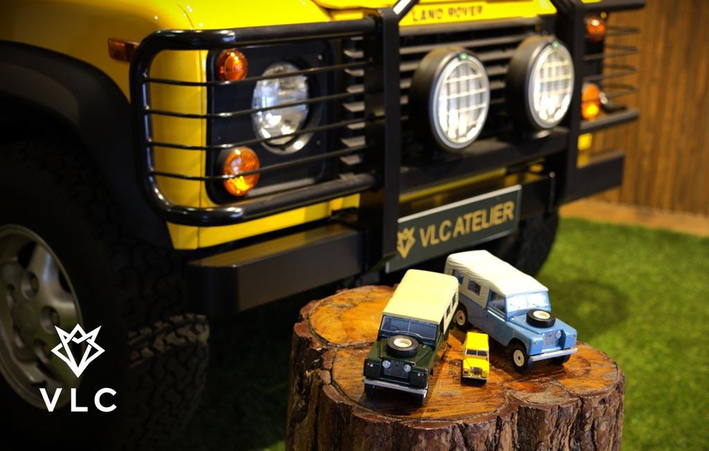 Brief overview of the history of Land Rover... Series 2 - VLC Atelier ...